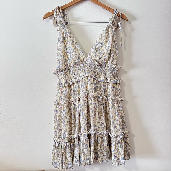 Mable | Dresses | Mable Floral Tiered Mini Dress | Poshmark